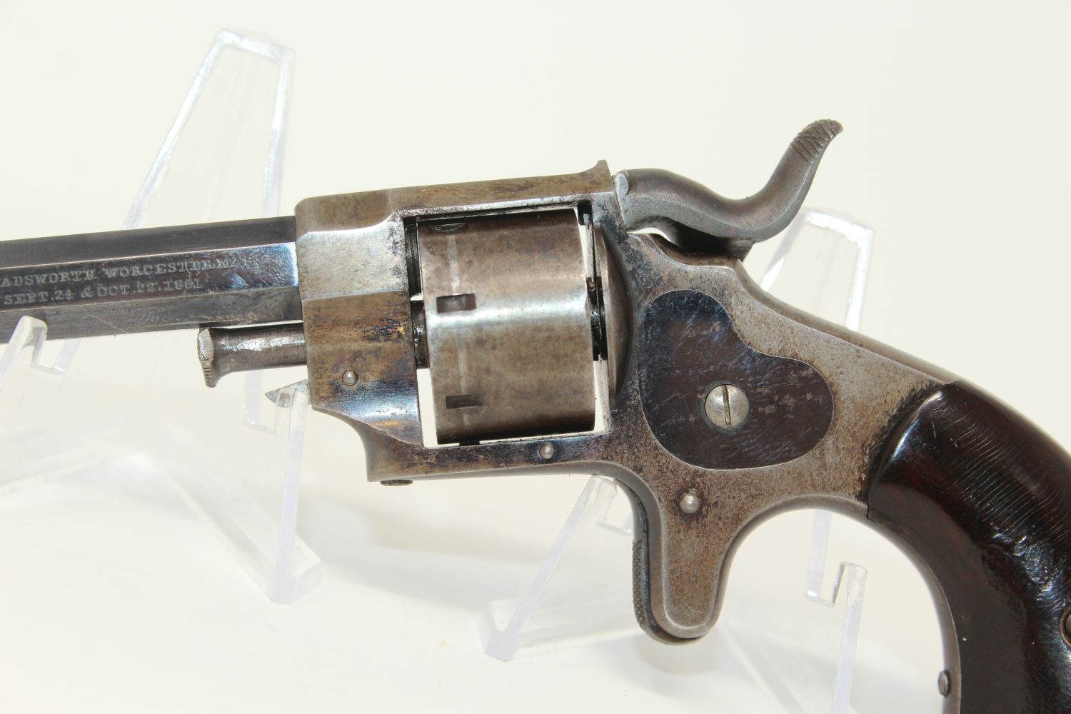 Forehand & Wadsworth Side Hammer Revolver with Holster C&R Antique004 ...