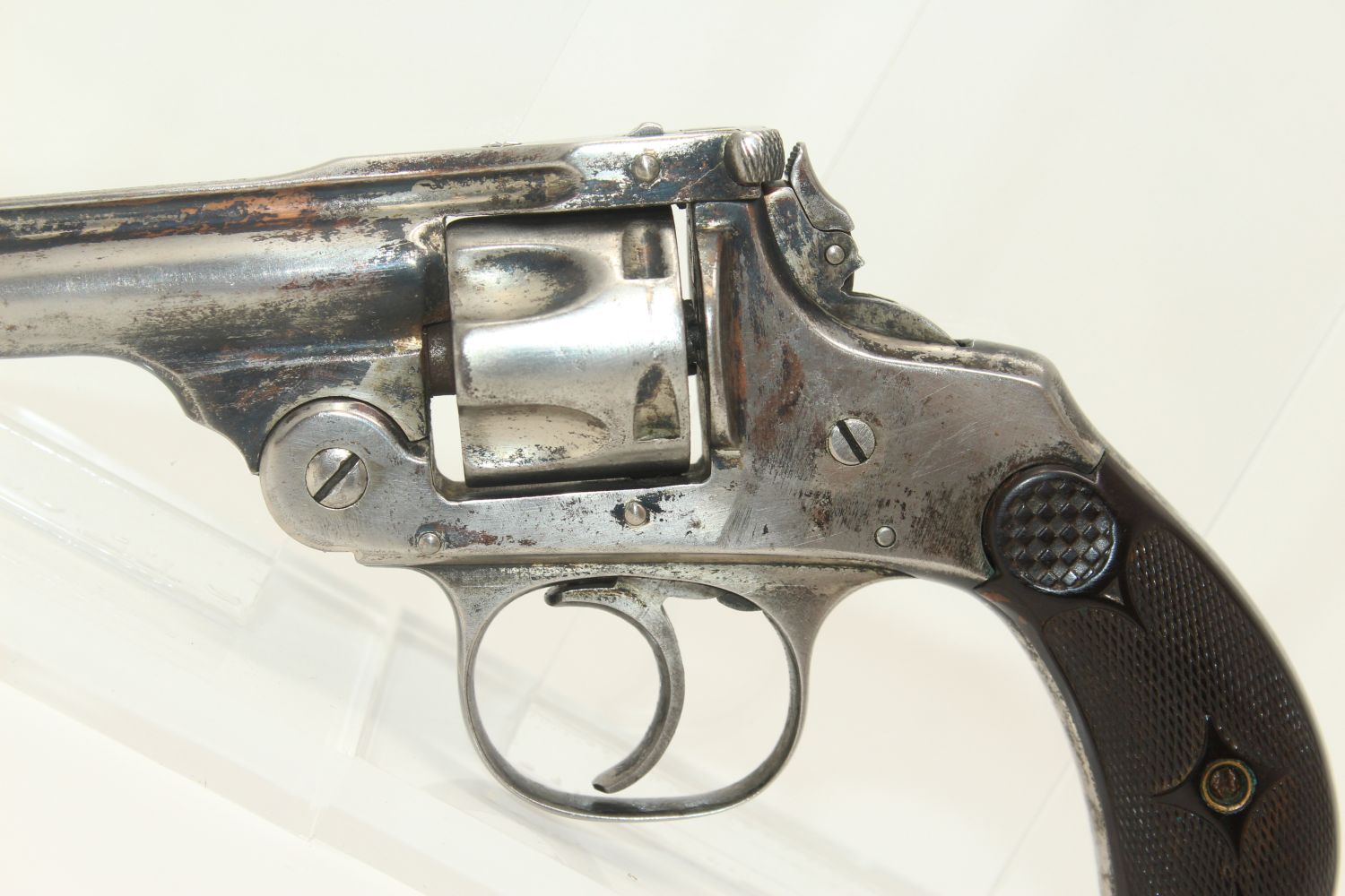 Hopkins & Allen Mfg. Co. Top Break Revolver with Folding Hammer Spur C ...