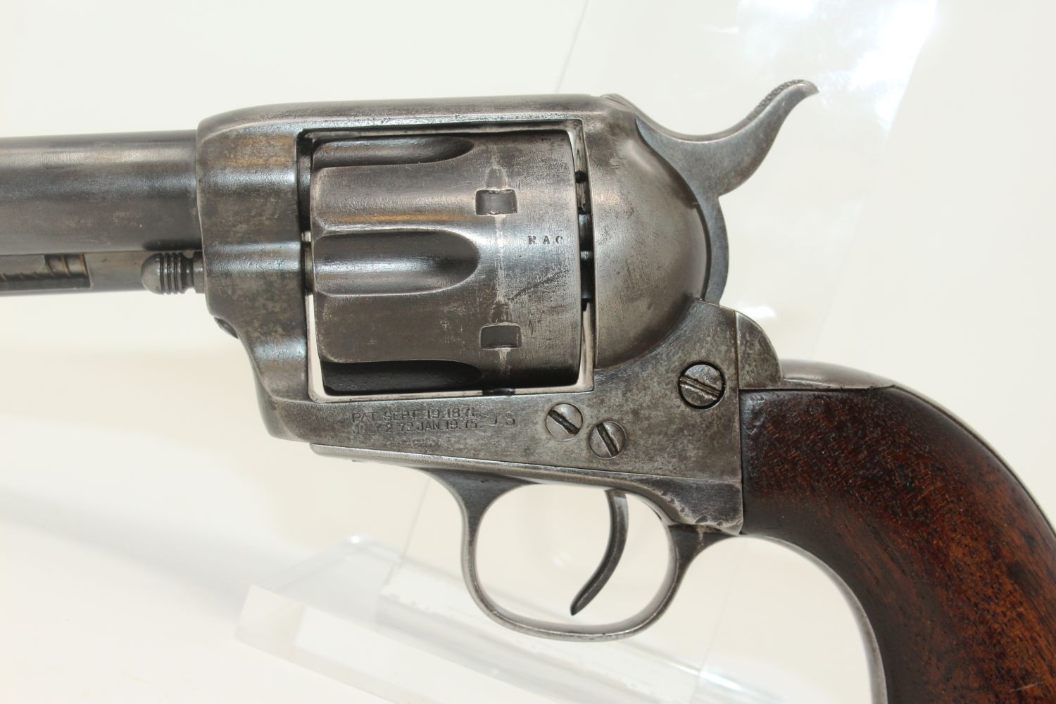 U.S. Colt Cavalry Model Single Action Army Revolver C&R Antique003 ...