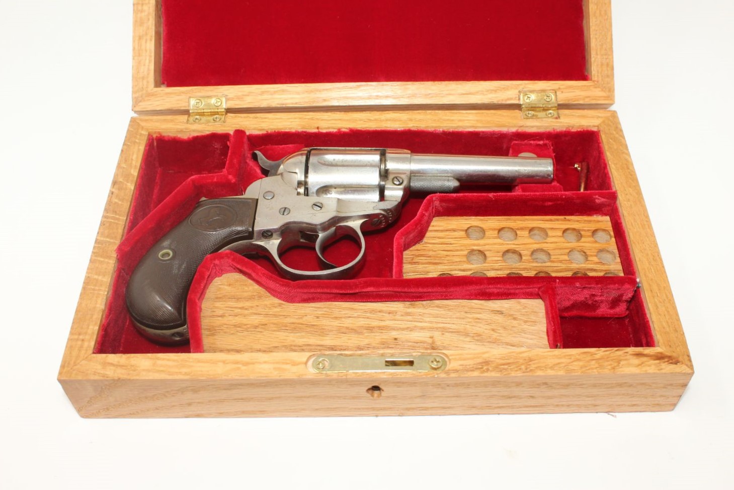 Colt Etched Panel Sheriff’s Model 1877 Lightning Revolver with Box C&R ...