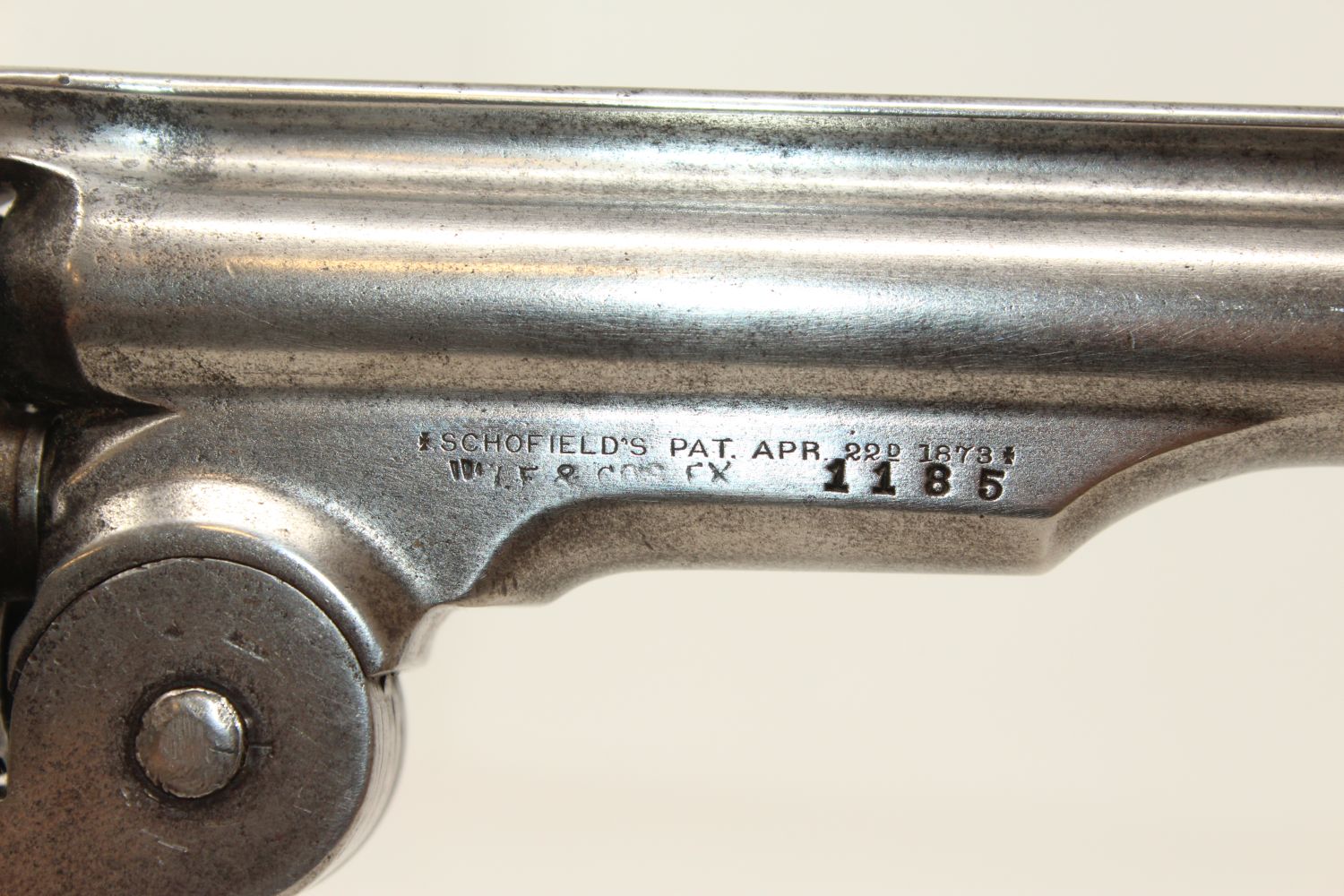 Smith & Wesson 1st Model Schofield Single Action Revolver with Wells Fargo Marking C&R ...