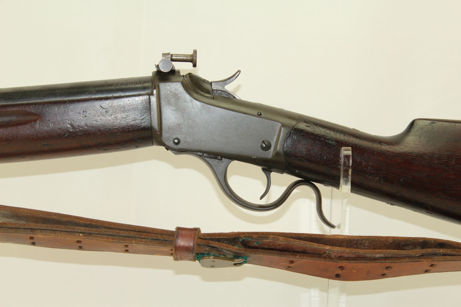 U.S. Marked Winchester Model 1885 Low Wall Winder Single Shot Musket C ...