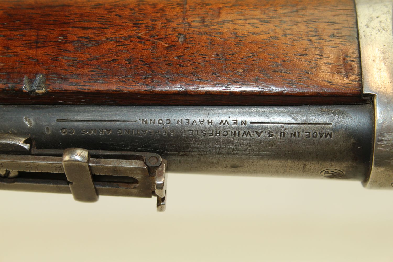 Winchester model 92 Saddle Ring Carbine C&R Antique010 | Ancestry Guns