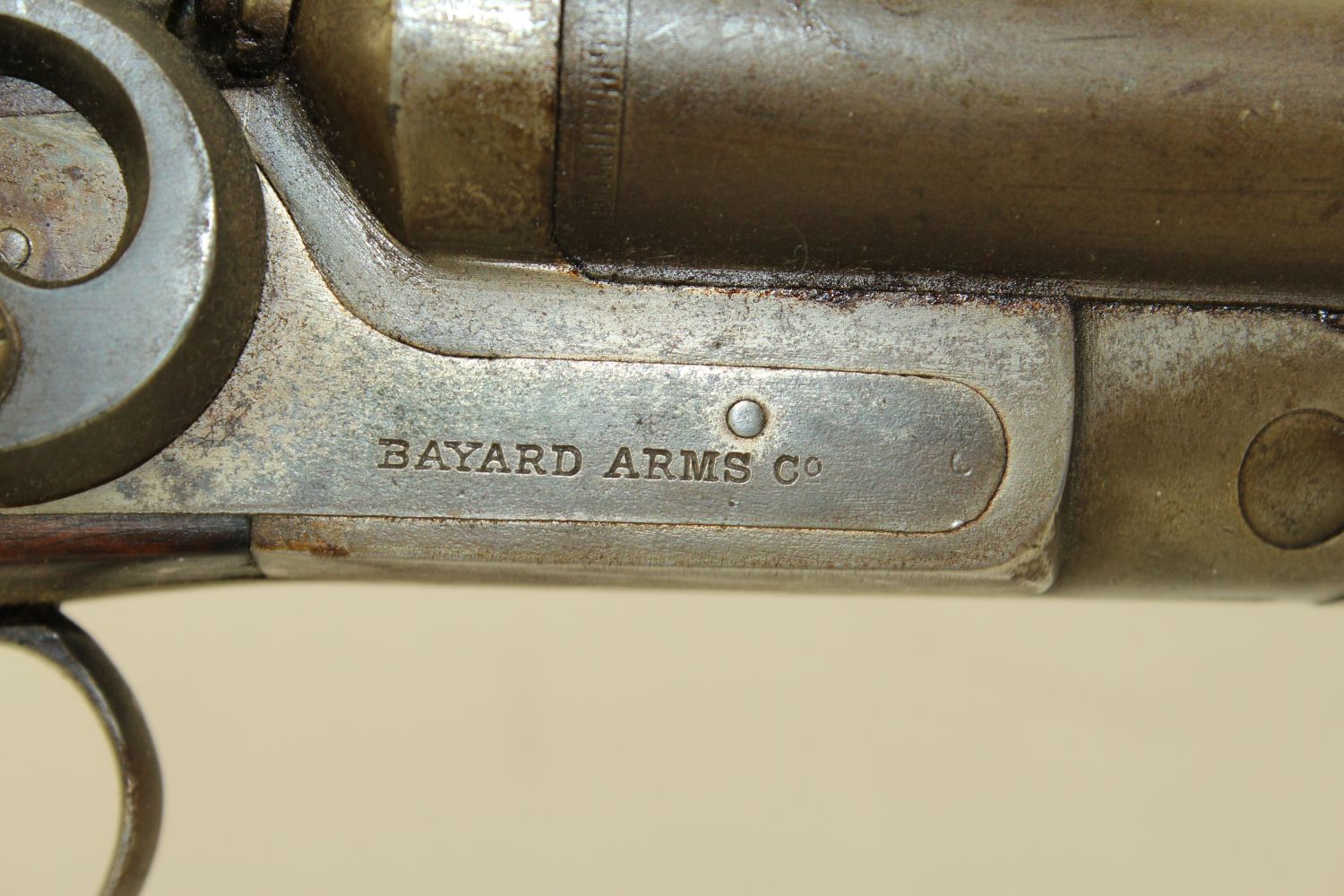 Bayard Arms Co. Belgian Double Barrel hammer Shotgun C&R Antique020 ...