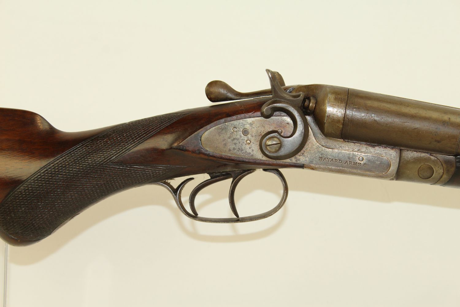 Bayard Arms Co. Belgian Double Barrel hammer Shotgun C&R Antique024 ...