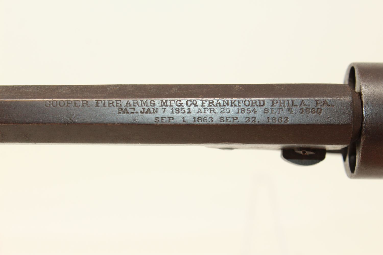 Cooper Navy Double Action Revolver C&R Antique008 | Ancestry Guns