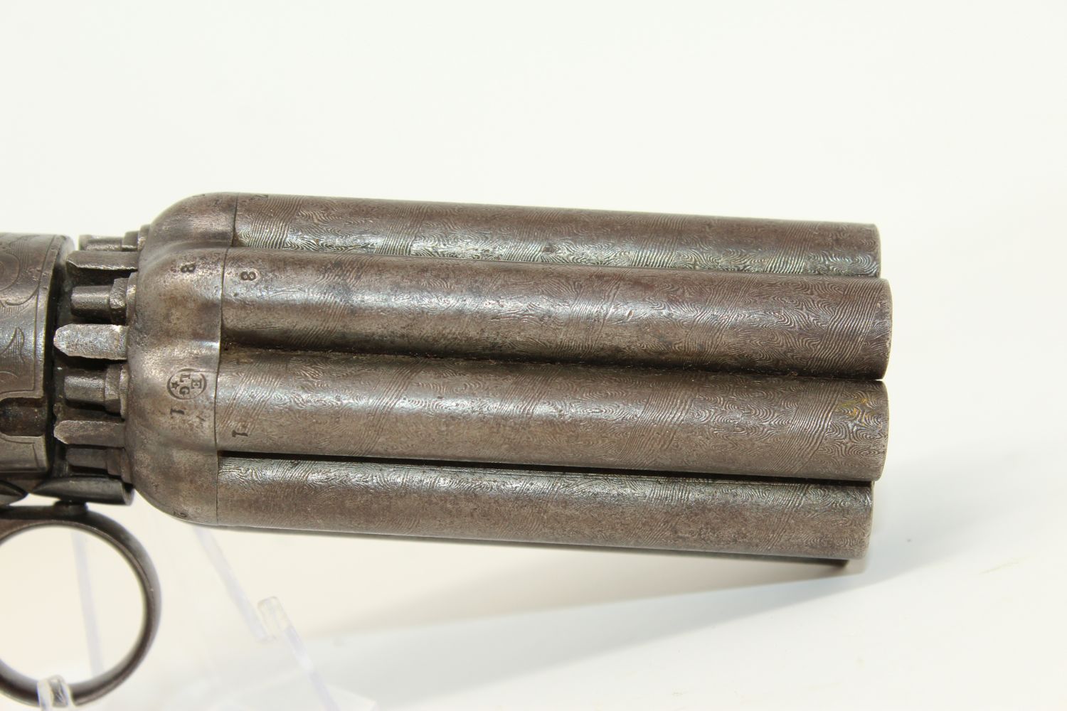 Medium Sized Mariette Brevette Pepperbox C&R Antique017 | Ancestry Guns