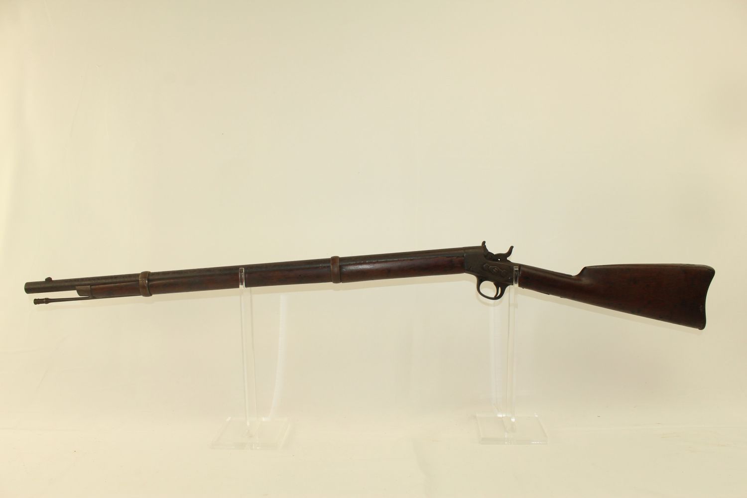 Rare Remington Rolling Block Cadet Rifle with Model 1867 PIstol Action ...