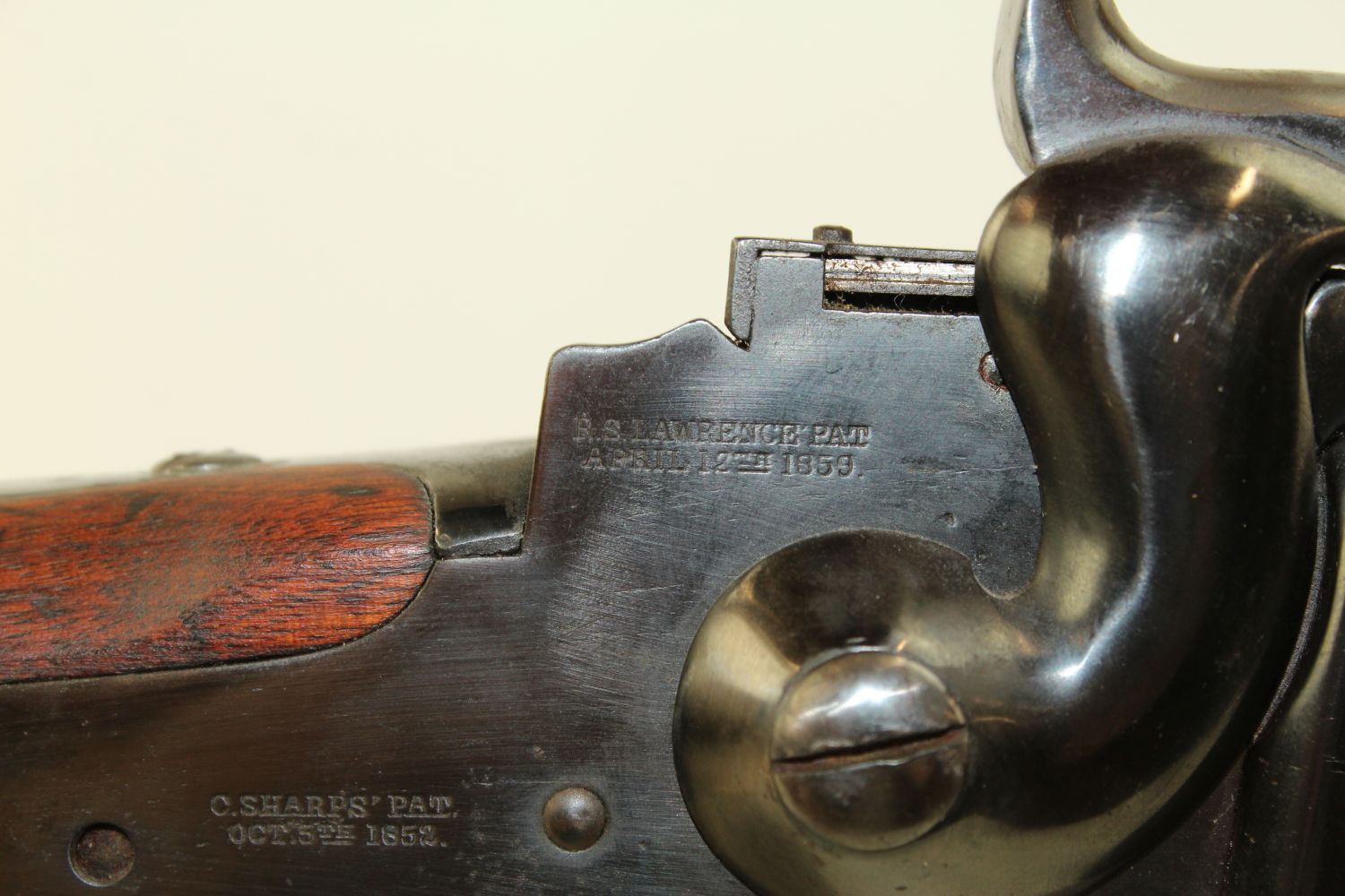 Sharps New Model Cartridge Conversion Carbine C&R Antique010 | Ancestry Guns