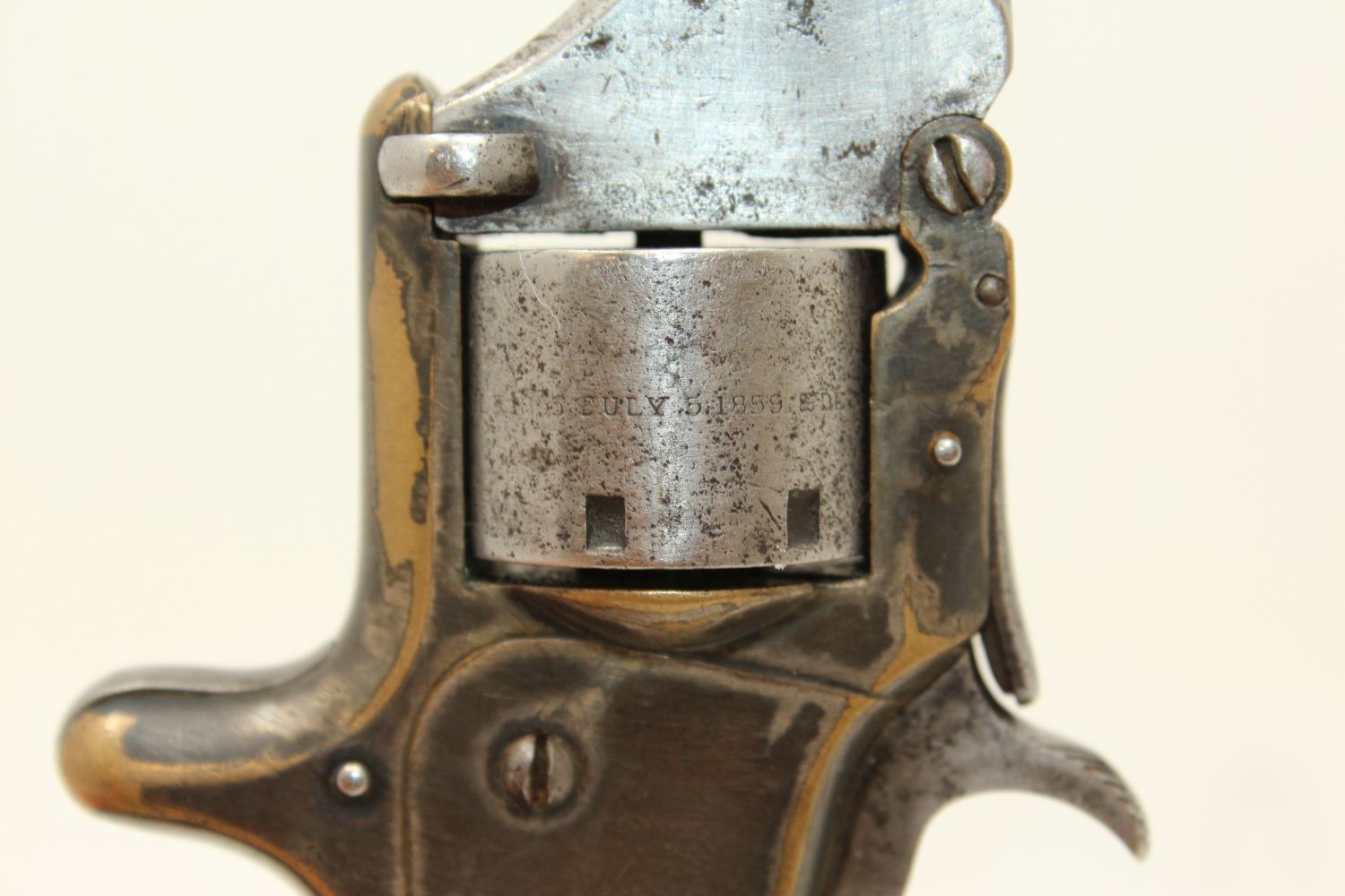 Smith & Wesson Model 1 Second Issue Spur Trigger REvolver C&R ...