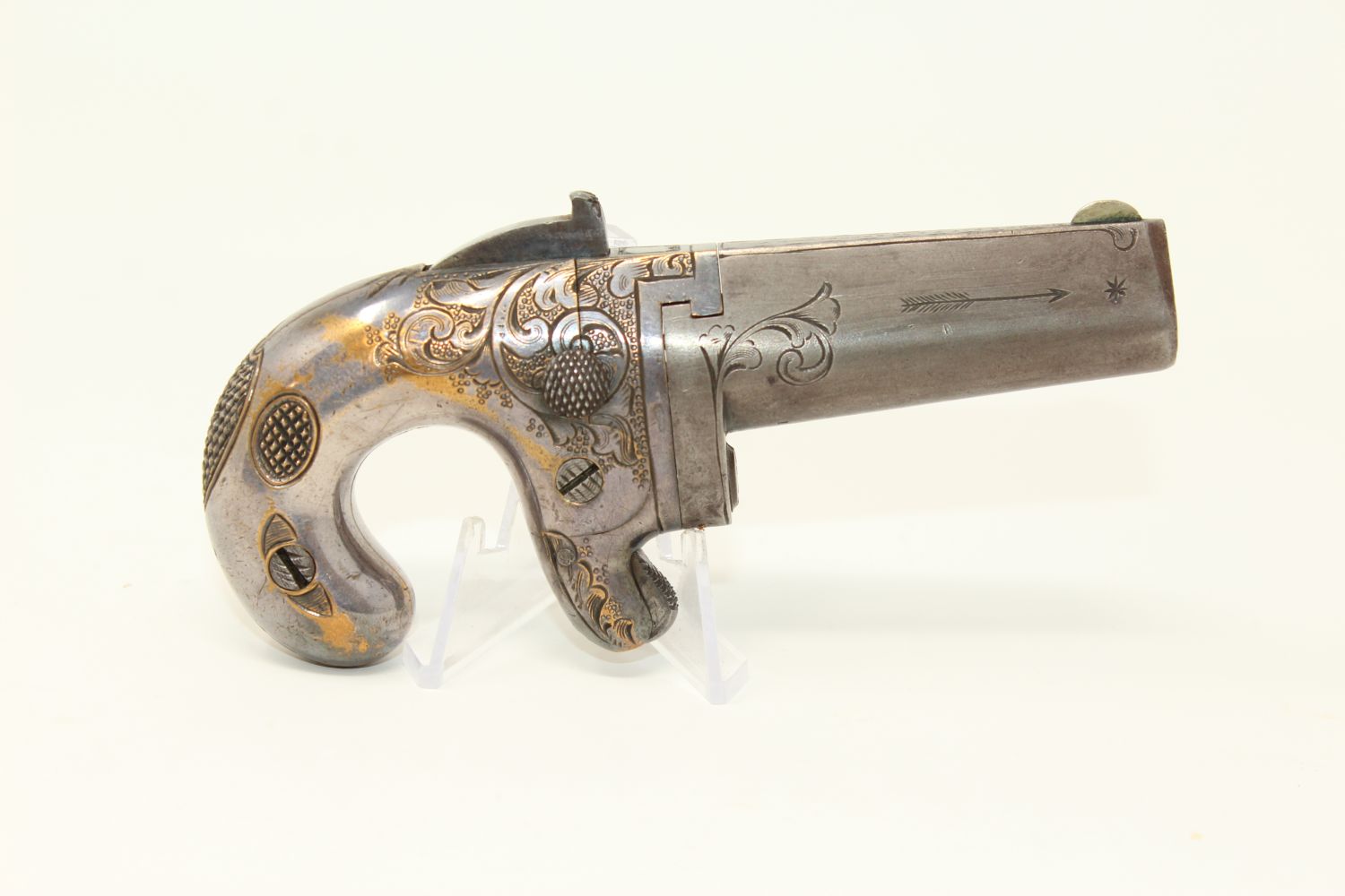 Engraved Moore’s Patent Firearms Company No. 1 Derringer C&R Antique010 ...