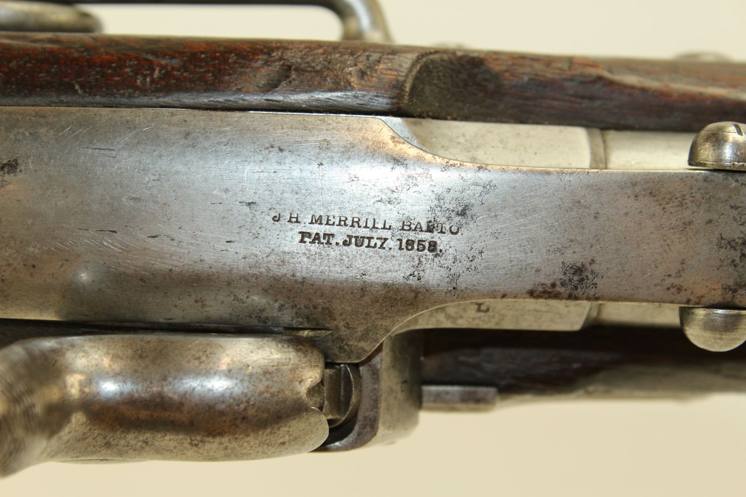 J.H. Merrill Second Type Carbine C&R Antique010 | Ancestry Guns