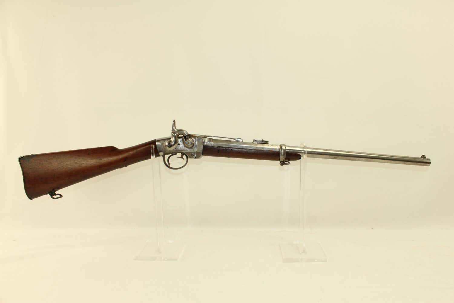 Massachusetts Arms Co. Smith Patent Percussion Carbine C&R Antique002 | Ancestry Guns