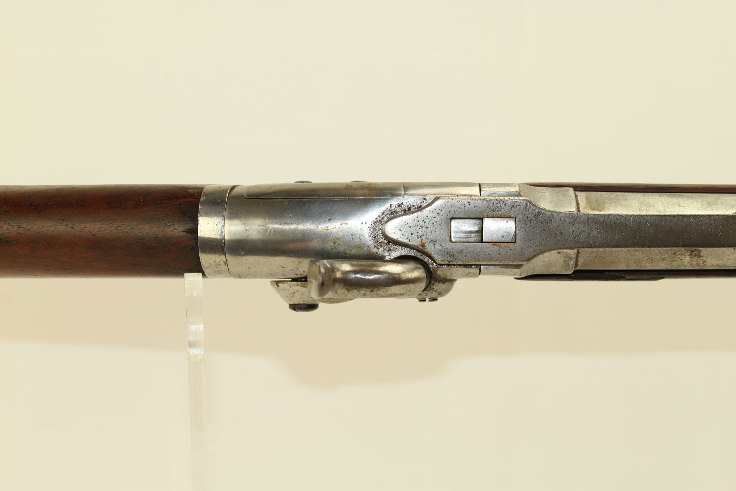 Massachusetts Arms Co. Smith Patent Percussion Carbine C&R Antique014 | Ancestry Guns