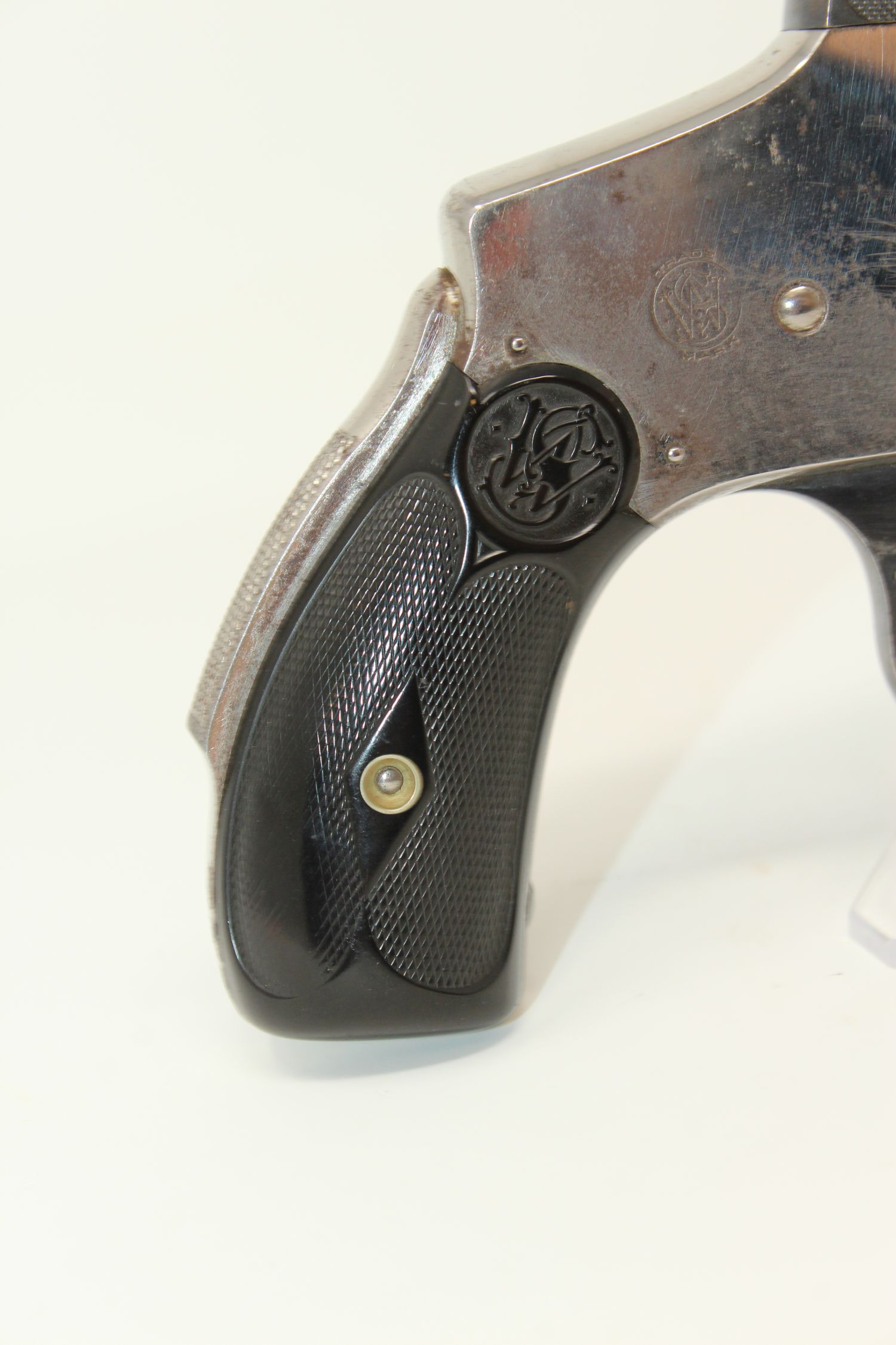 Smith & WEsson .38 Safety Hammerless Fourth Model Revolver C&R ...