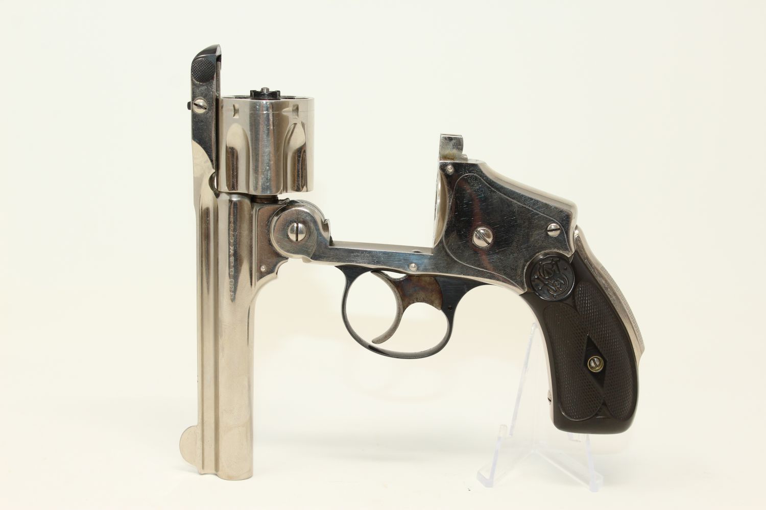 Smith & Wesson .38 Safety Hammerless Third Model Revolver C&R ...