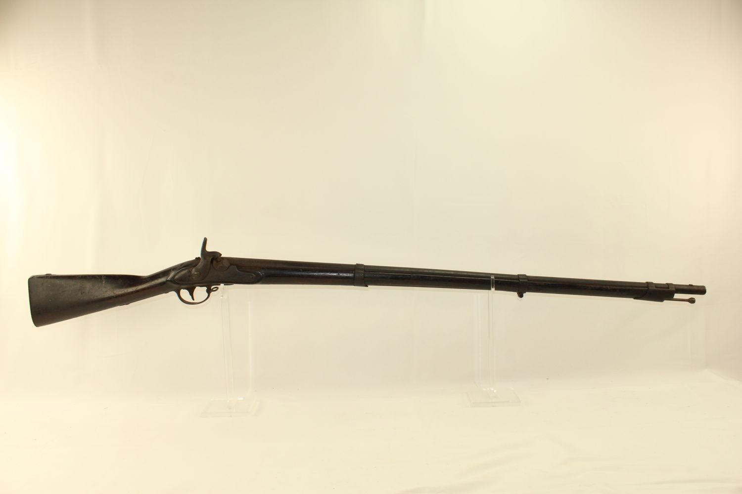 U.S. Springfield Model 1816 Bolster Conversion Percussion Musket C&R ...