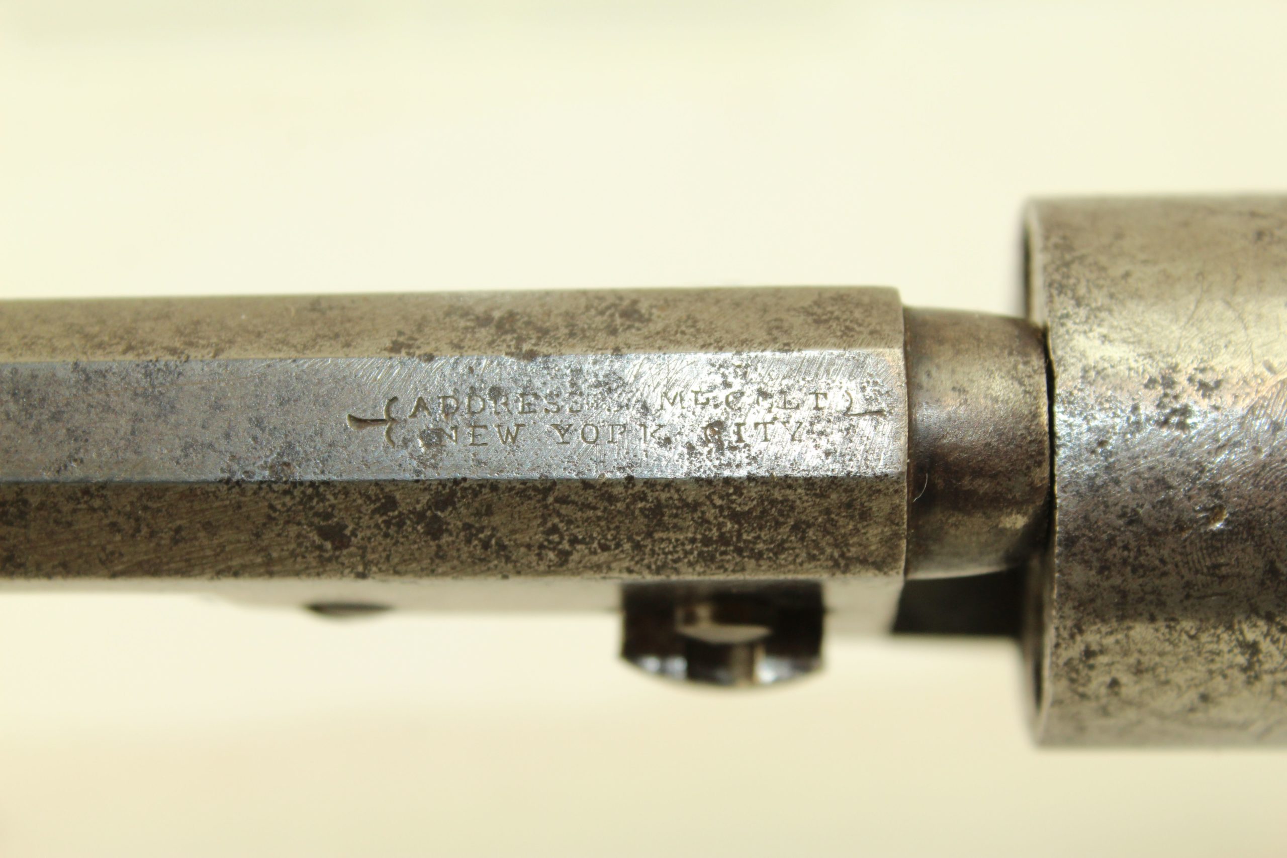 Antique Colt 1849 Pocket Revolver Fort Abraham Lincoln Dakota Civil War ...