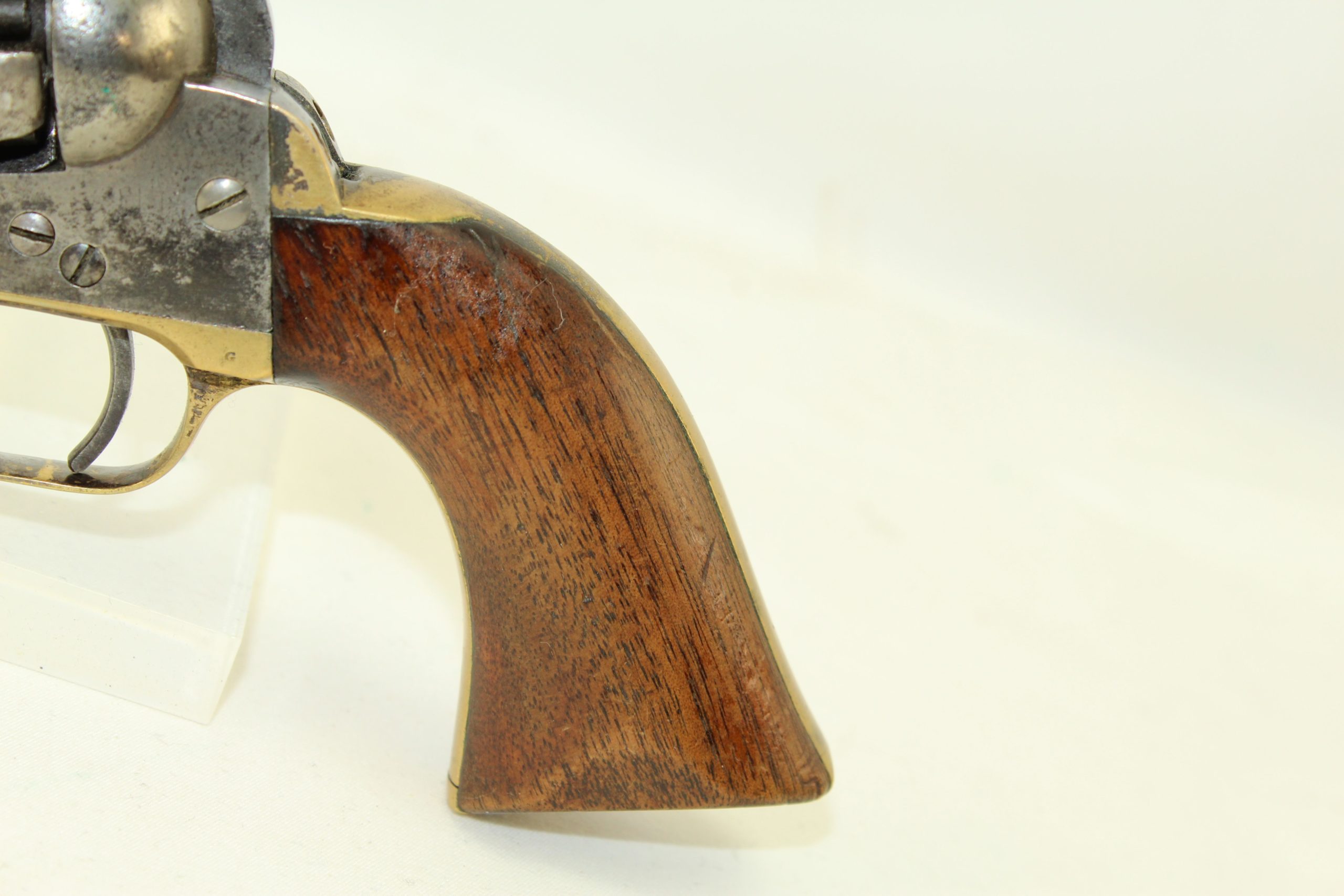 Antique Colt 1849 Pocket Revolver Fort Abraham Lincoln Dakota Civil War ...