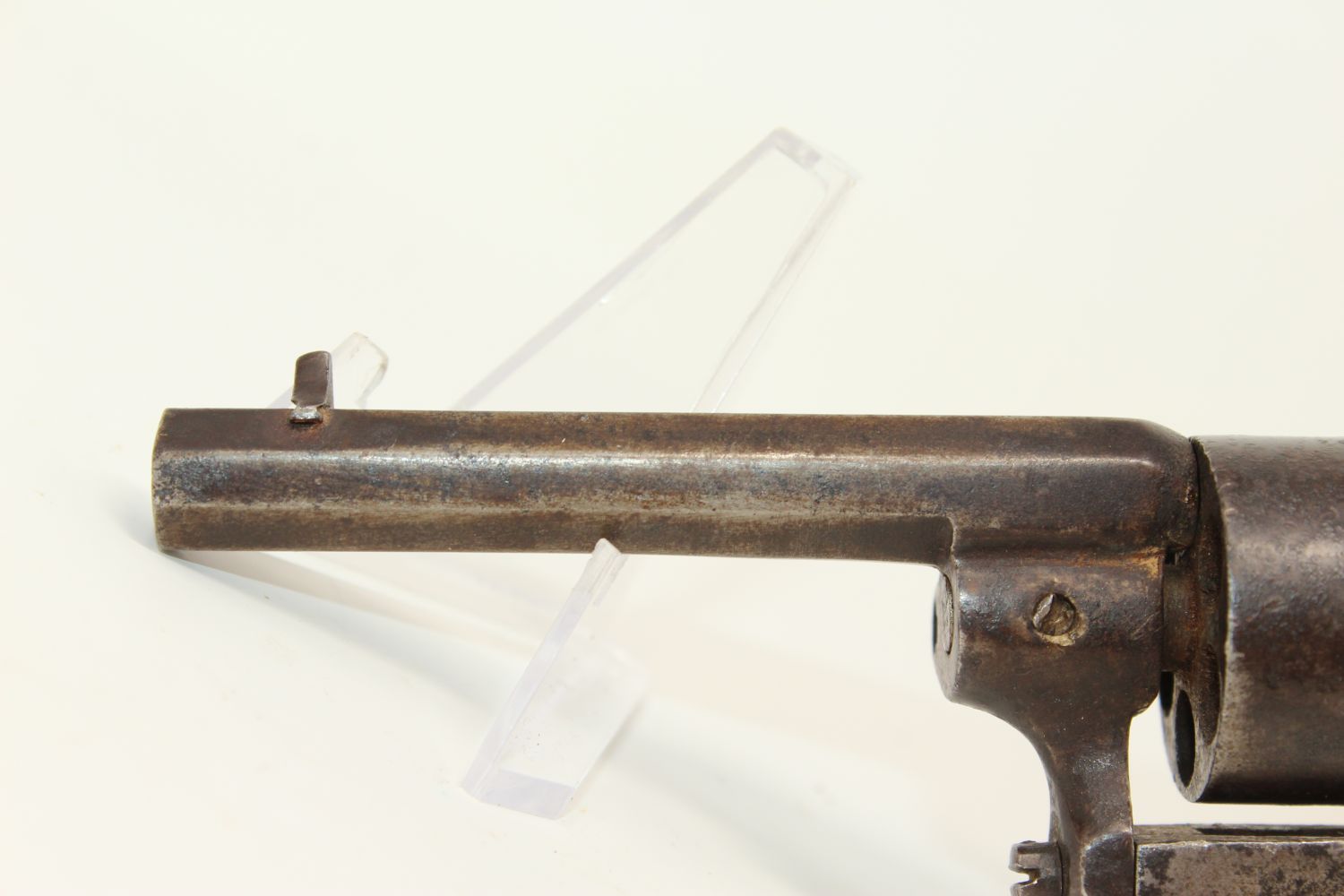 Belgian Folding Trigger Double Action Pinfire Revolver C&R Antique004 ...