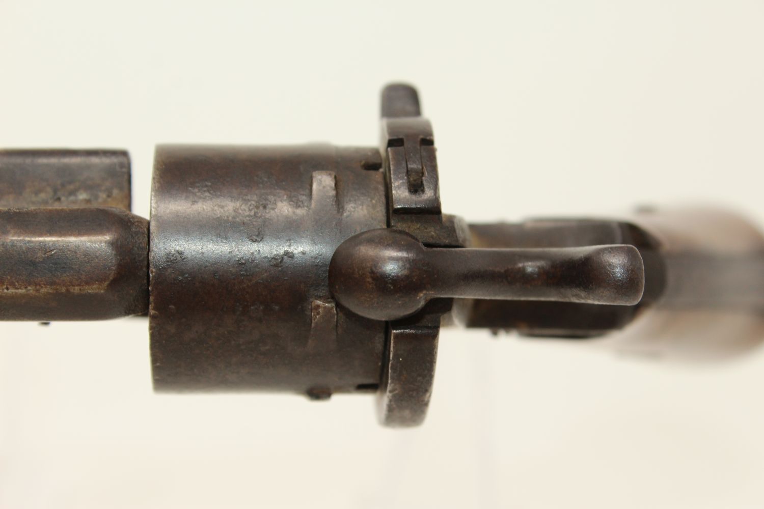 Belgian Folding Trigger Double Action Pinfire Revolver C&R Antique006 ...