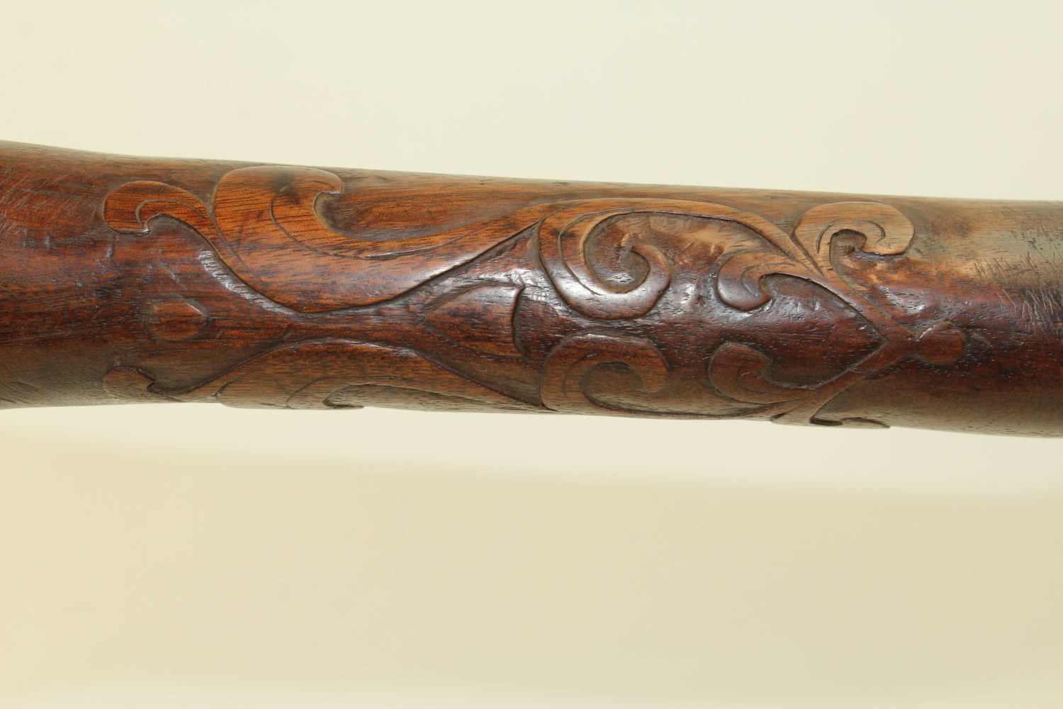 Carved Harpers Ferry Model 1842 Percussion Musket With Bayonet 12.9 C&R ...