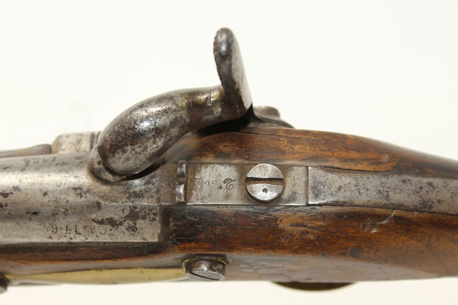 French Charleville Model 1822 Percussion Conversion Pistol C&R ...