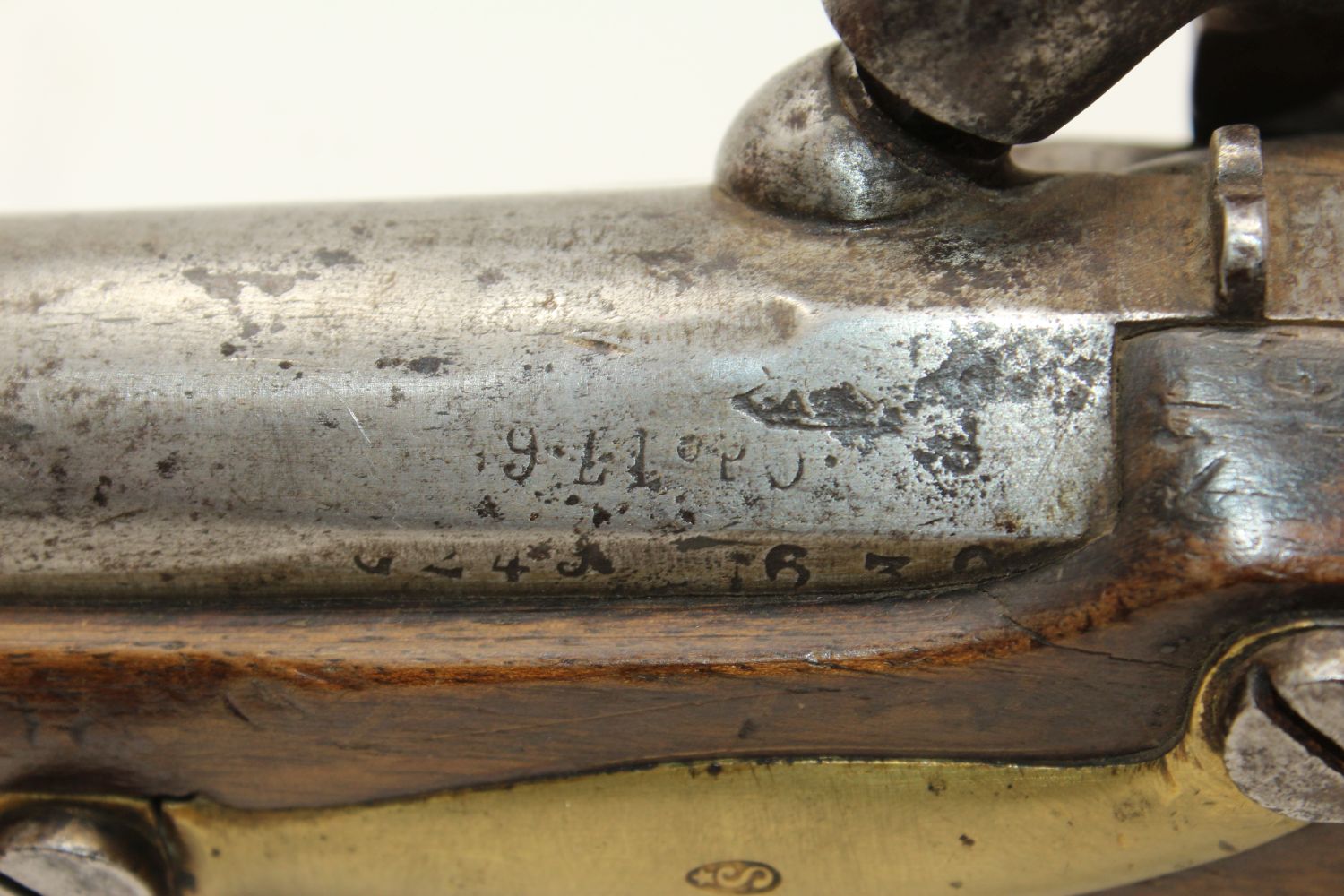 French Charleville Model 1822 Percussion Conversion Pistol C&R ...