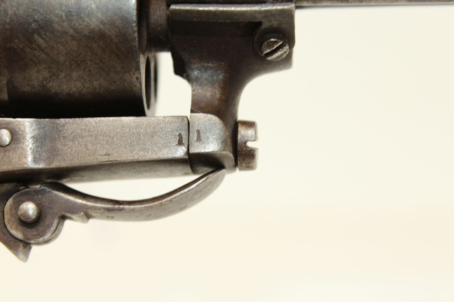 Belgian Folding Trigger Pinfire Revolver C&R Antique014 | Ancestry Guns