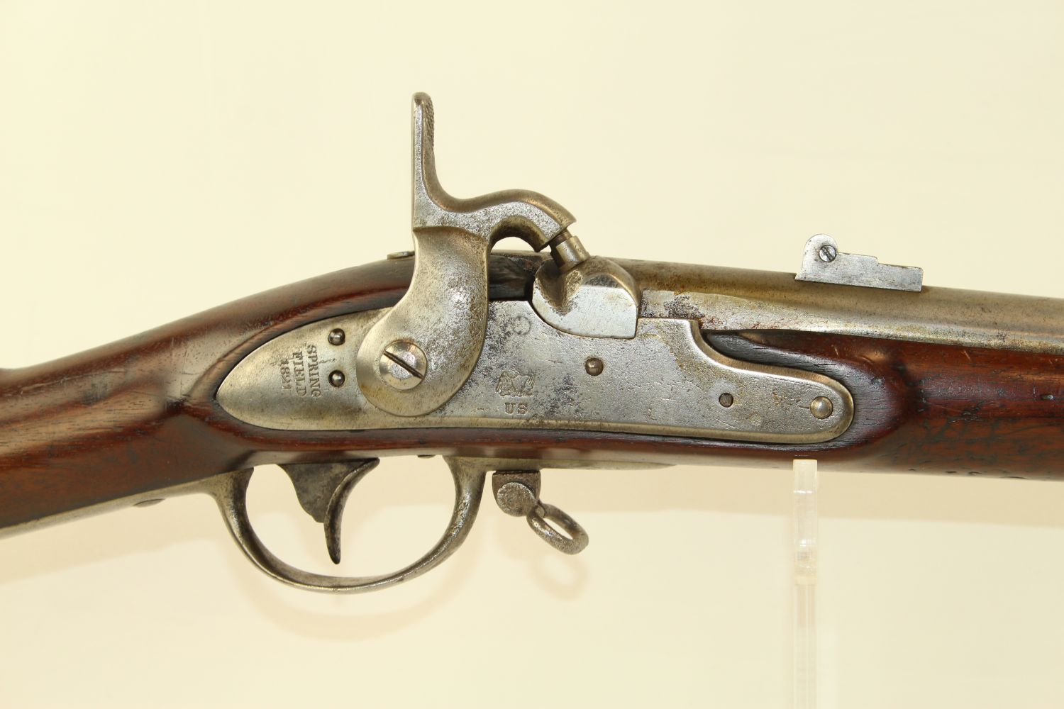 Bolster Conversion U.S. Springfield Model 1816 Percussion Musket 12.6 C ...