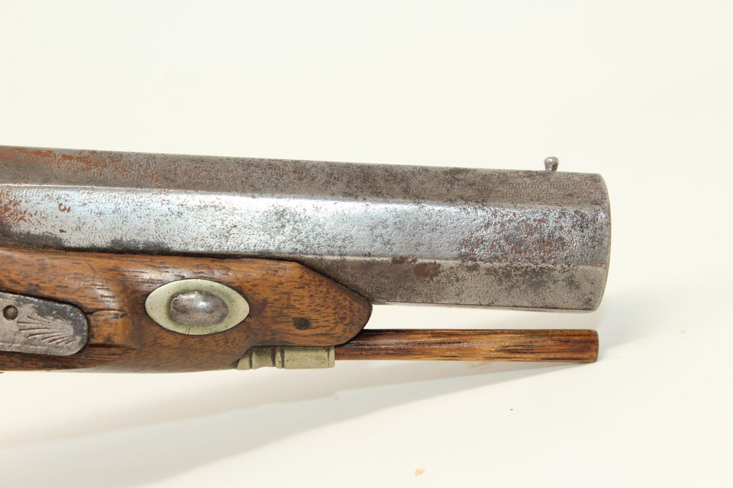 Engraved European Man-Stopper Percussion Pistol C&R Antique004 ...