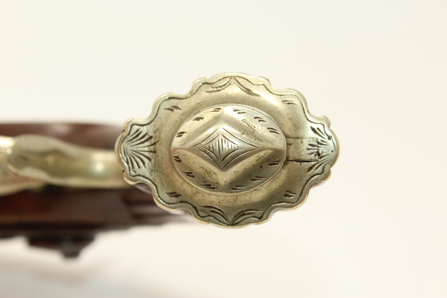 Engraved European Man-Stopper Percussion Pistol C&R Antique010 ...