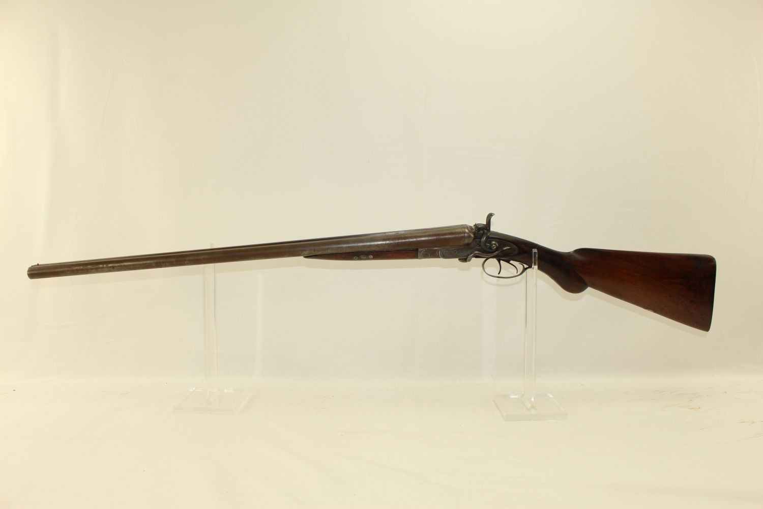 Engraved Manton Side Lever Shotgun 1.6 C&R Antique002 | Ancestry Guns
