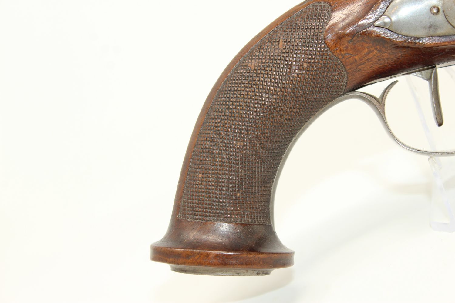 Gold Inlaid Flintlock Pistol C&R Antique002 | Ancestry Guns