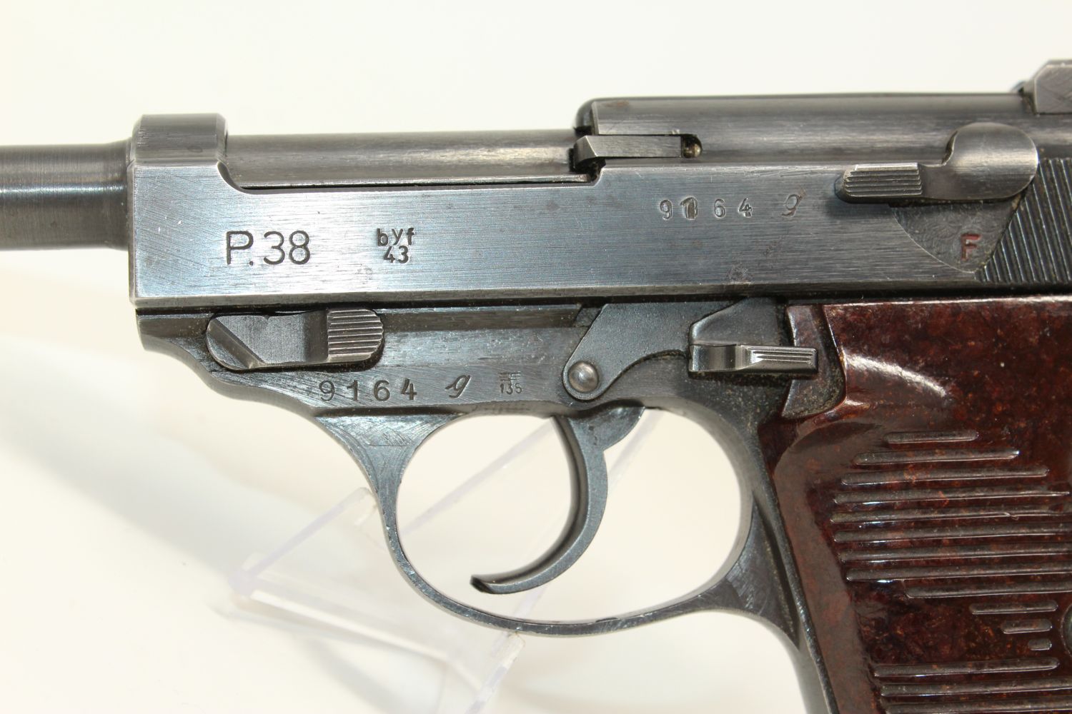 Mauser byf Code P.38 Pistol C&R Antique008 | Ancestry Guns