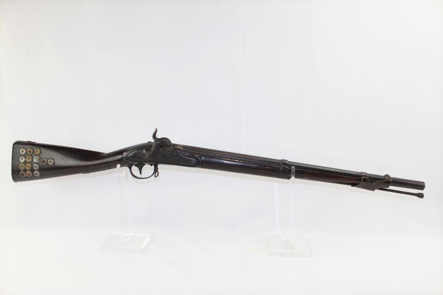 Percussion Musketoon Conversion of a Pomeroy Model 1816 Flintlock ...