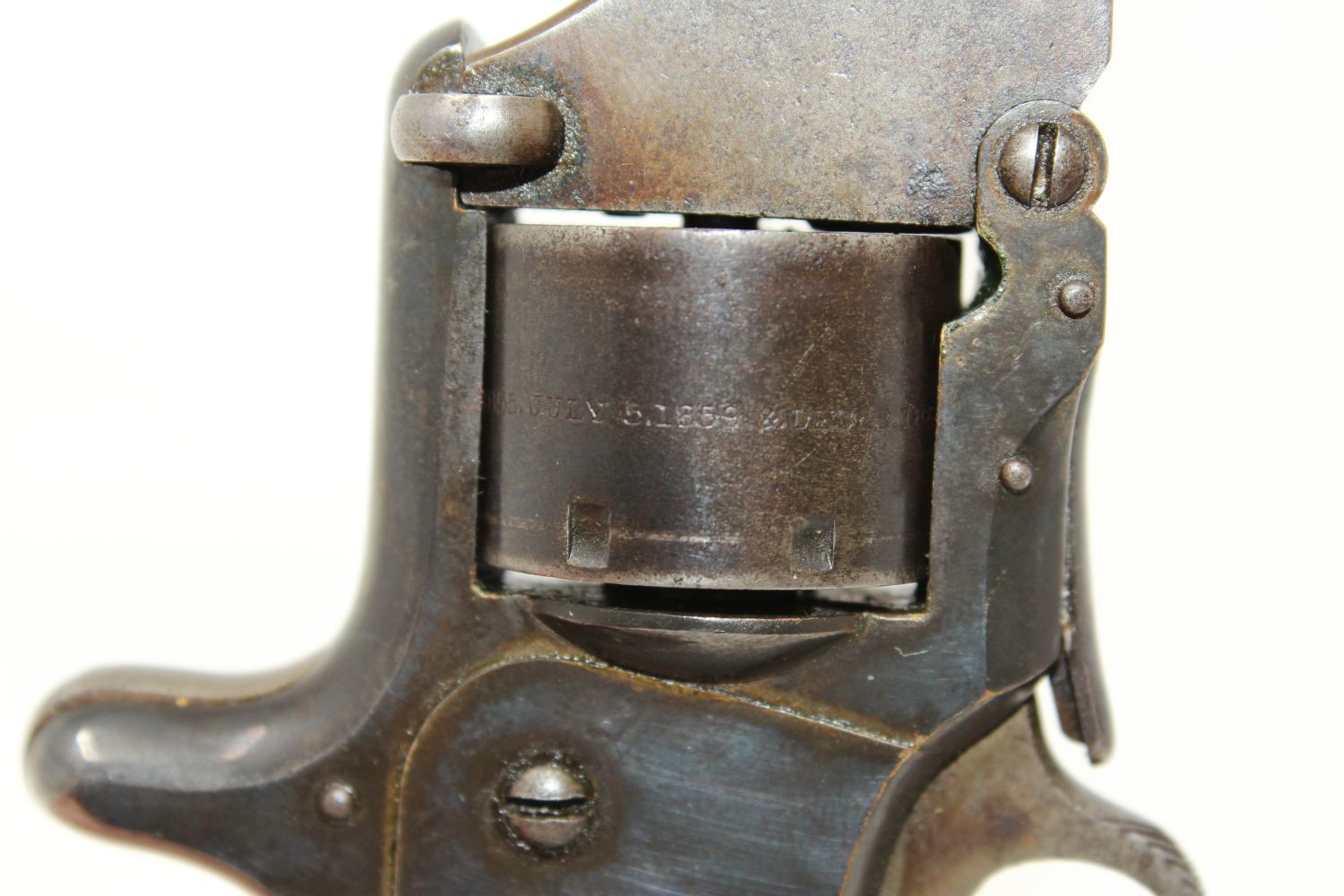 Smith & Wesson No. 1 2nd Issue Revolver C&R Antique010 | Ancestry Guns