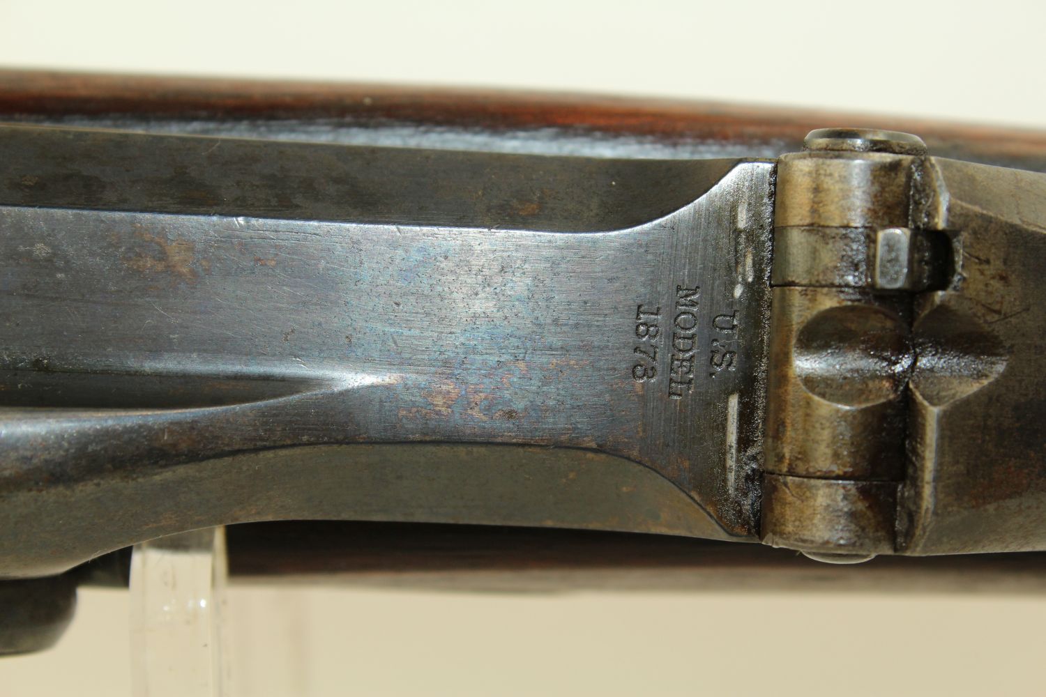 Springfield Model 1879 Trapdoor Rifle with Bayonet and Scabbard 12.16 C ...