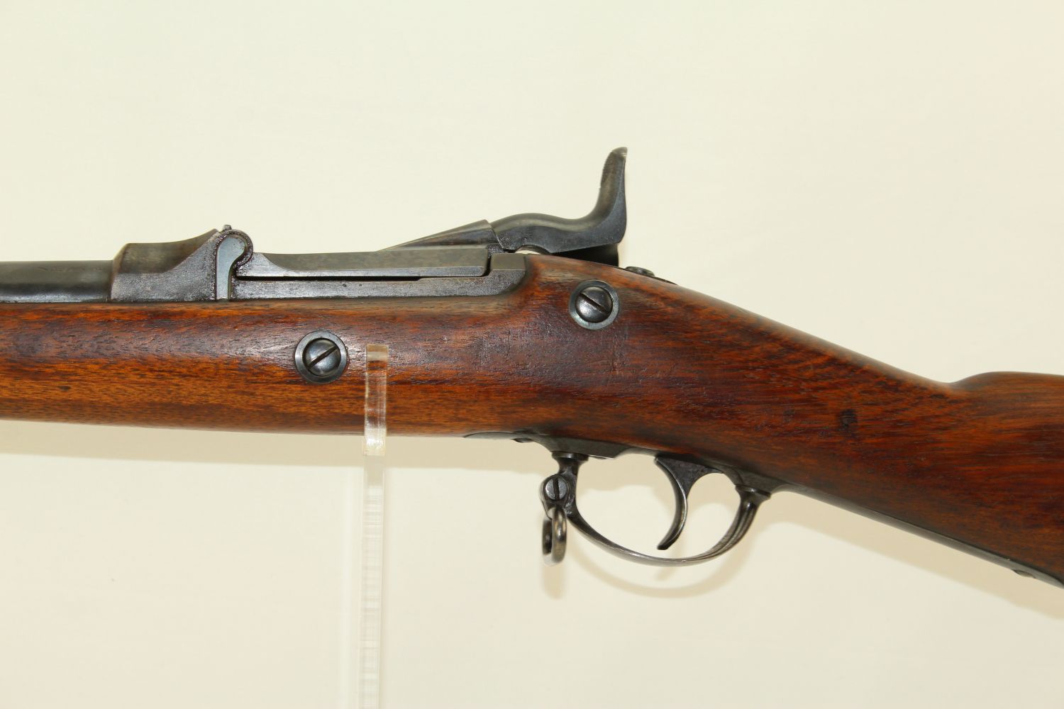 Springfield Model 1879 Trapdoor Rifle with Bayonet and Scabbard 12.16 C ...