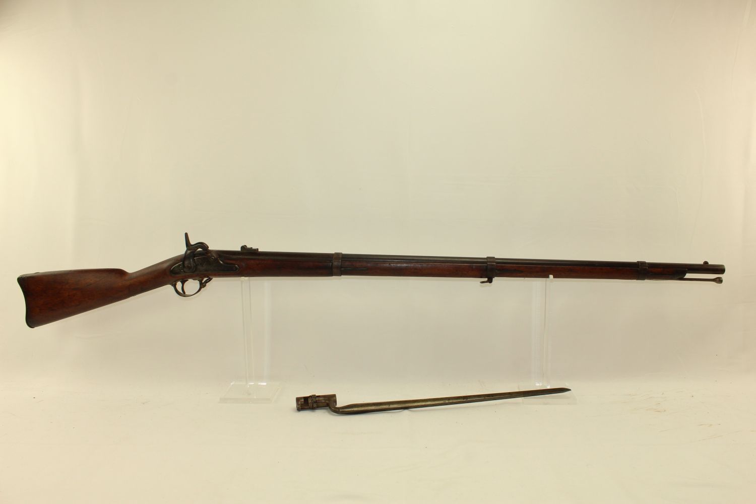 U.S. Civil War Savage Repeating Arms Co. MOdel 1861 Percussion Rifle ...