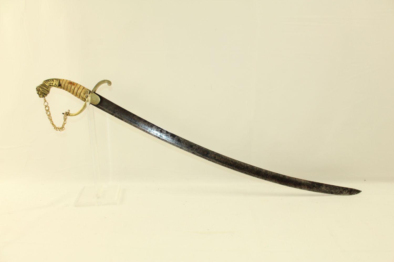 Lion Head Pommel Sword 12.13 C&R Antique002 | Ancestry Guns