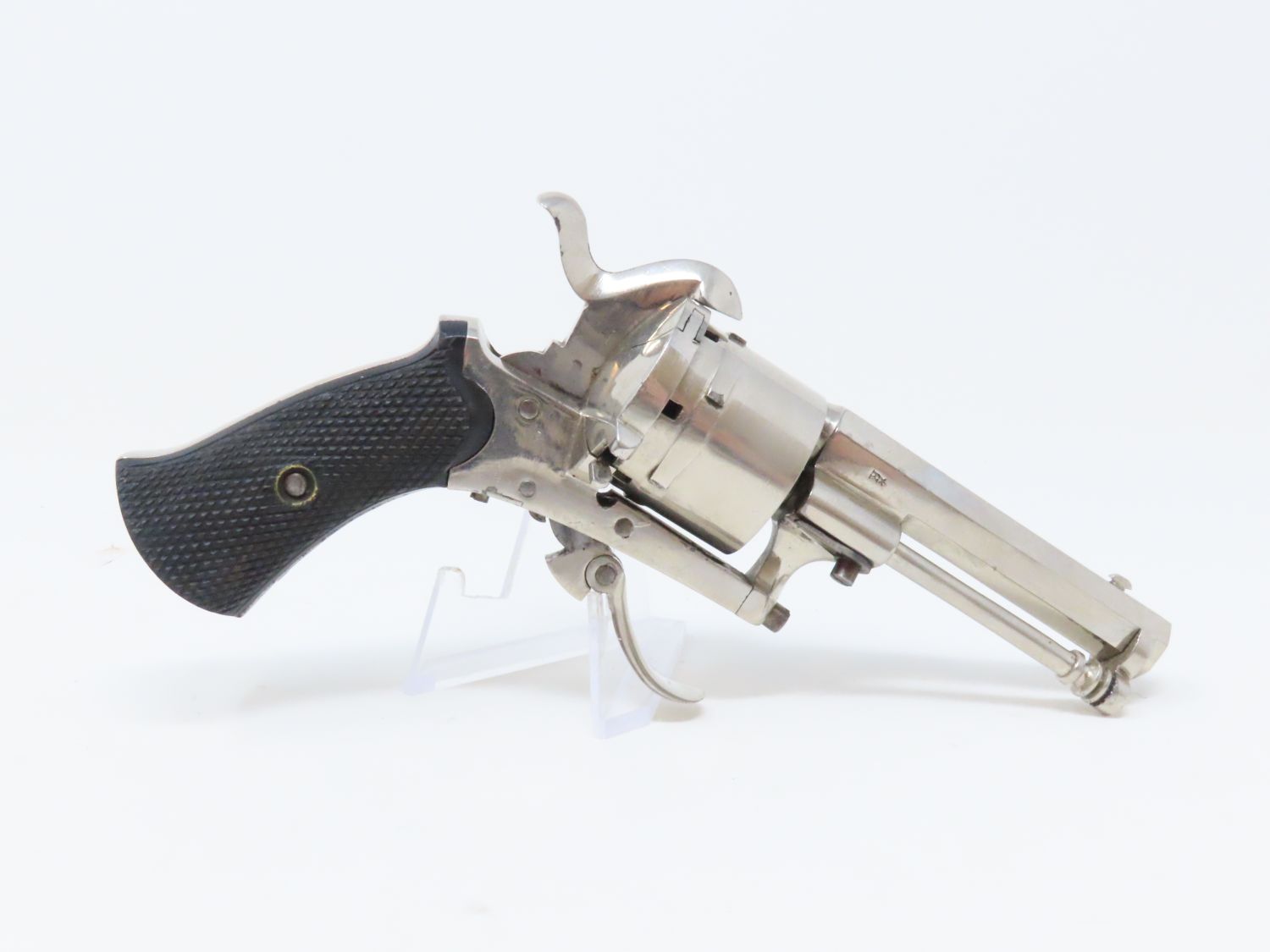 French Folding Trigger Revolver 3.03 C&R Antique004 | Ancestry Guns