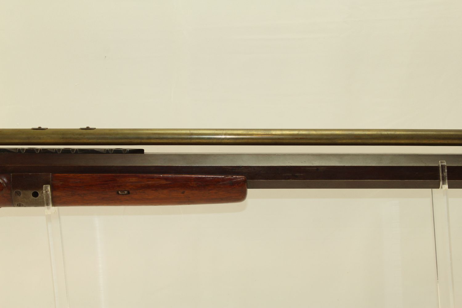 Heavy Barrel Percussion Target Sharpshooter Rifle with Scope 1.13 C&R ...