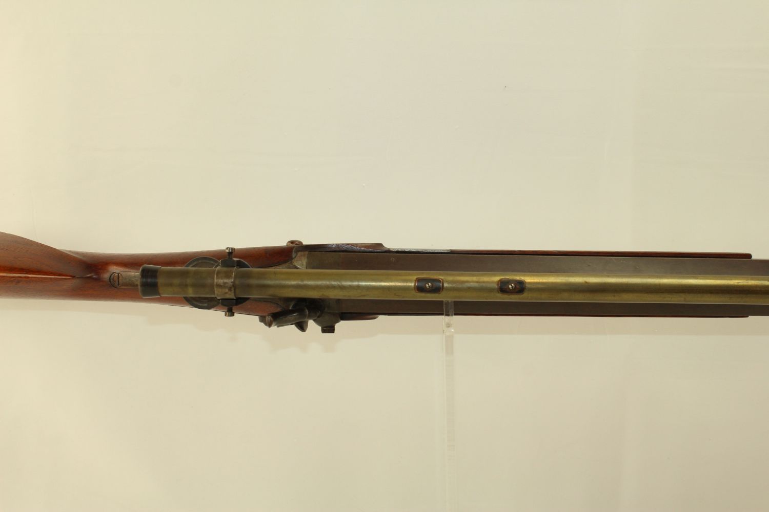 Heavy Barrel Percussion Target Sharpshooter Rifle with Scope 1.13 C&R ...