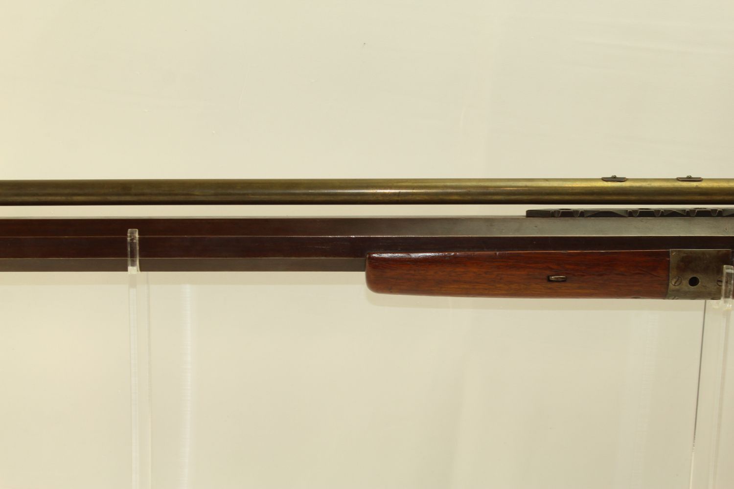 Heavy Barrel Percussion Target Sharpshooter Rifle with Scope 1.13 C&R ...