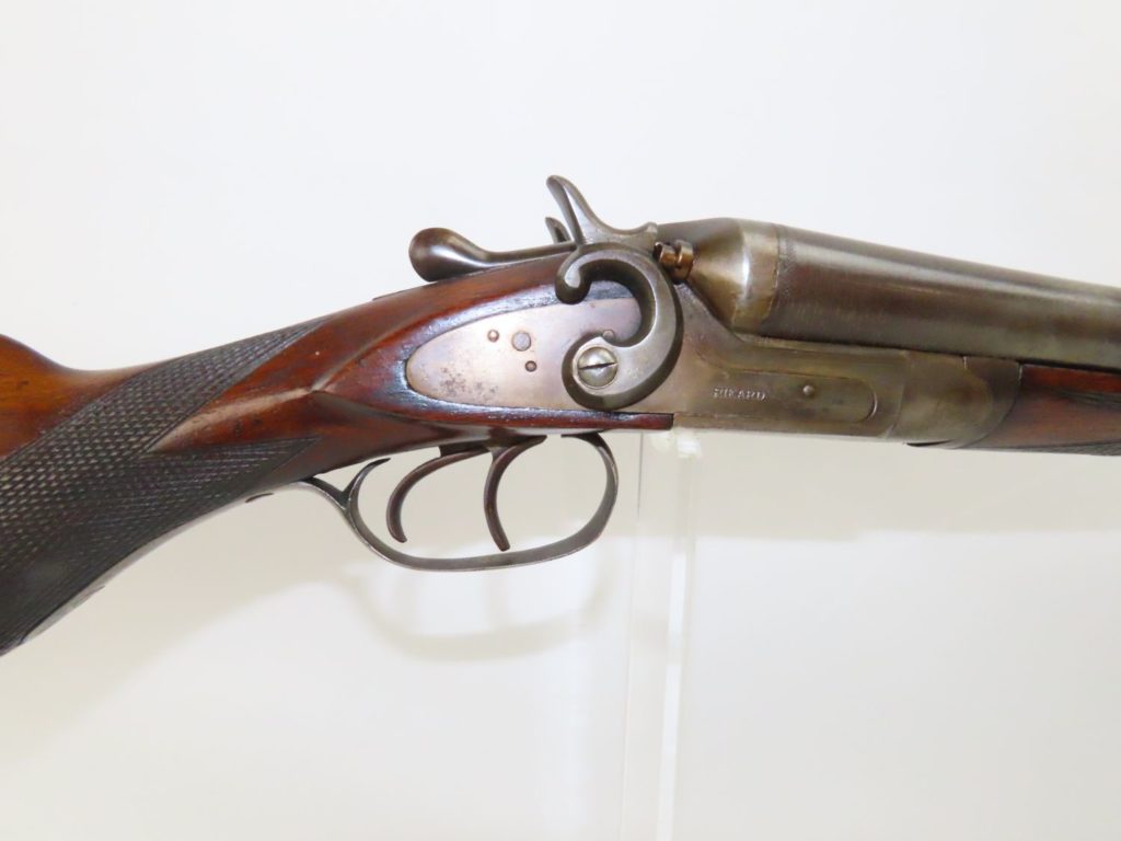 Rikard Belgian Double Barrel Hammer Shotgun 3.25 C&R Antique017 ...