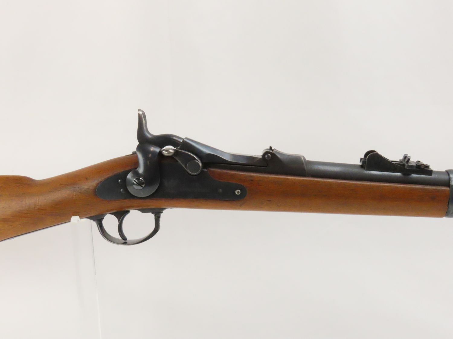 Springfield Model 1879 Trapdoor Sporting Rifle 3.19 C&R Antique001 ...