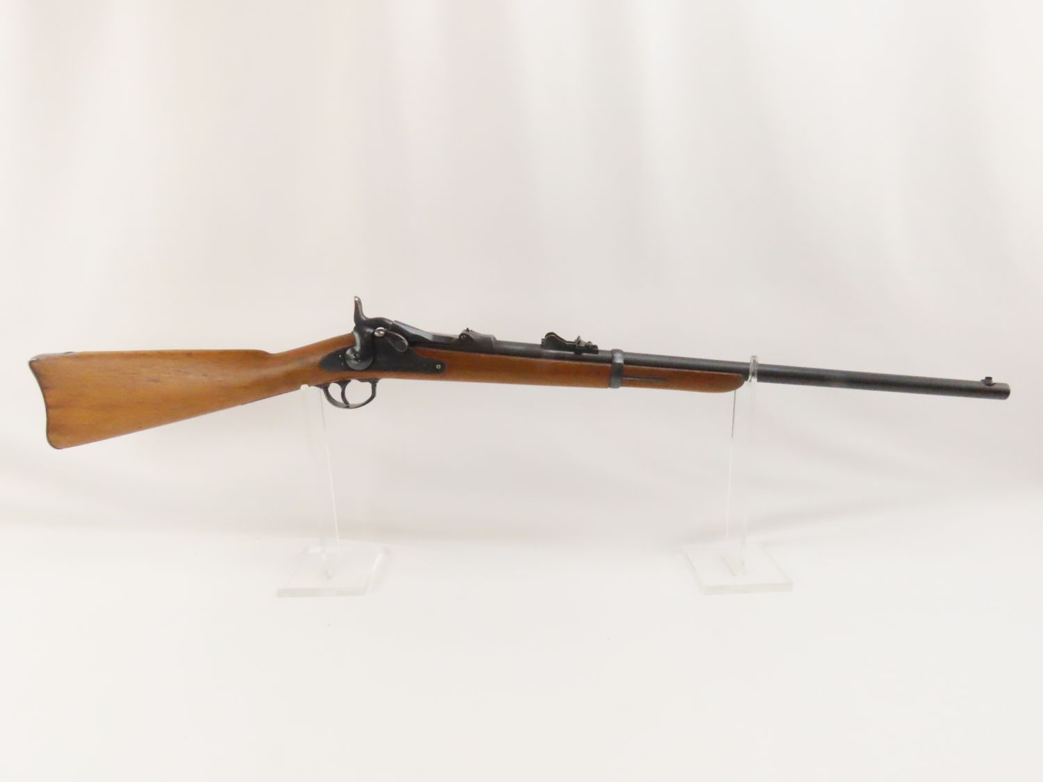 Springfield Model 1879 Trapdoor Sporting Rifle 3.19 C&R Antique002 ...