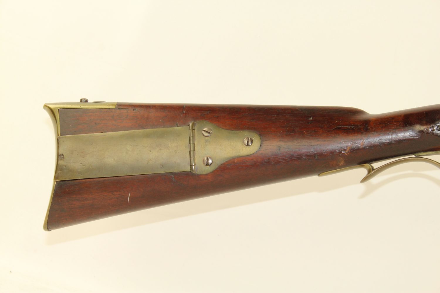 U.S. Harpers Ferry Model 1803 Flintlock Rifle with Bullet Mold and Tool ...