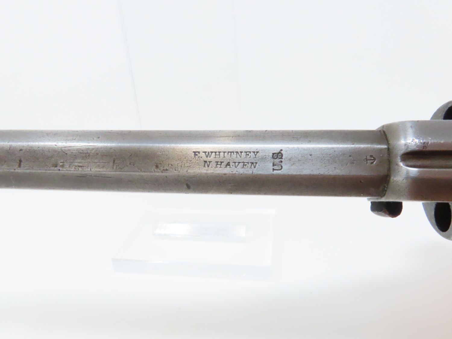 Whitney Second Model Navy Percussion Revolver 3.16 C&R Antique007 ...